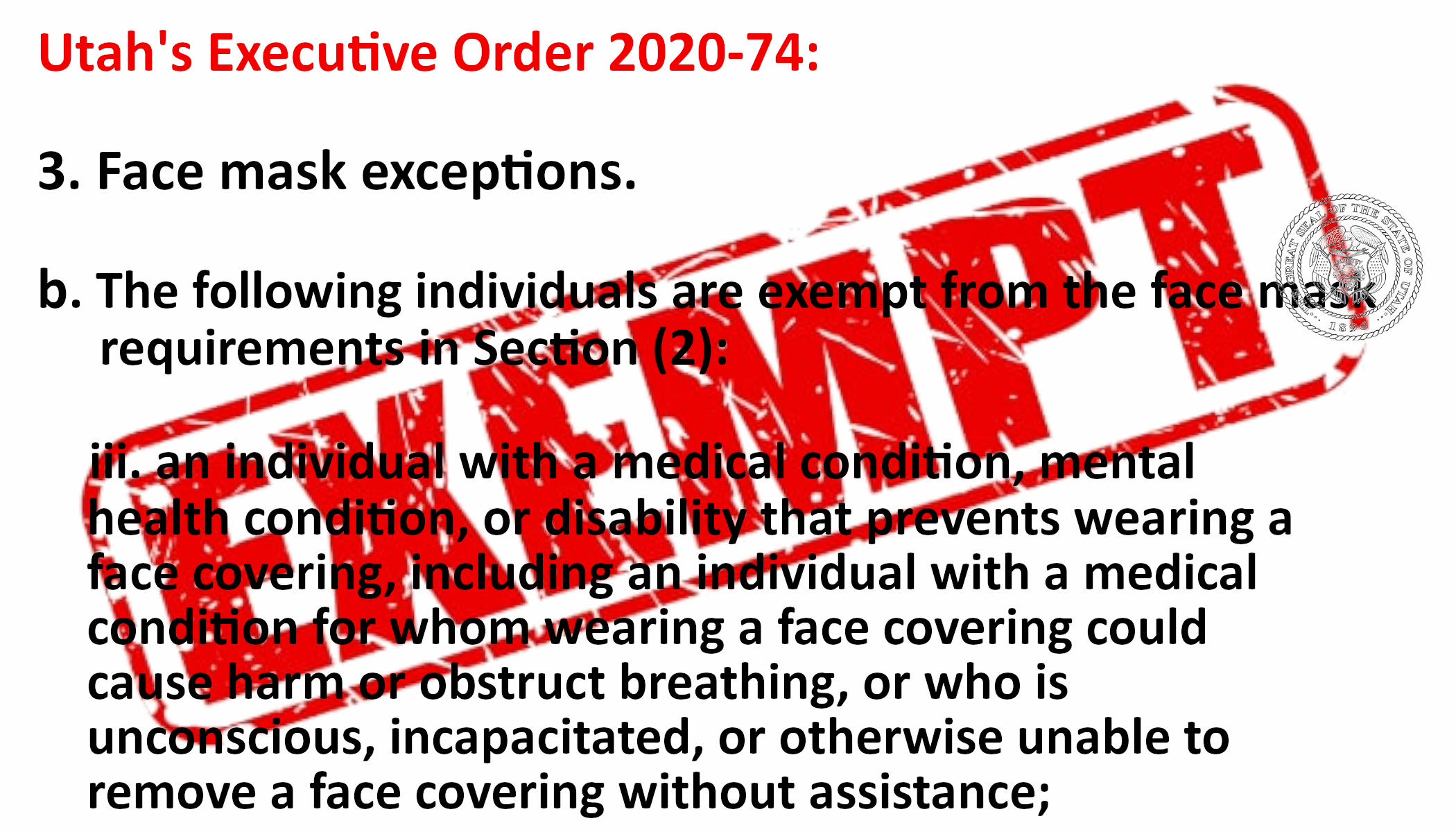 Mask Exemption Cards Quietly Given Out by BYU, Ski Resorts, and More ...