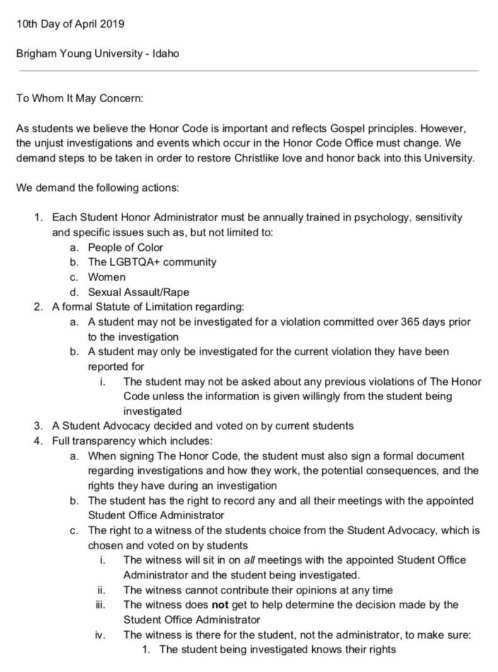 PART 2 Of What is REALLY Behind the BYU Honor Code Controversy ...