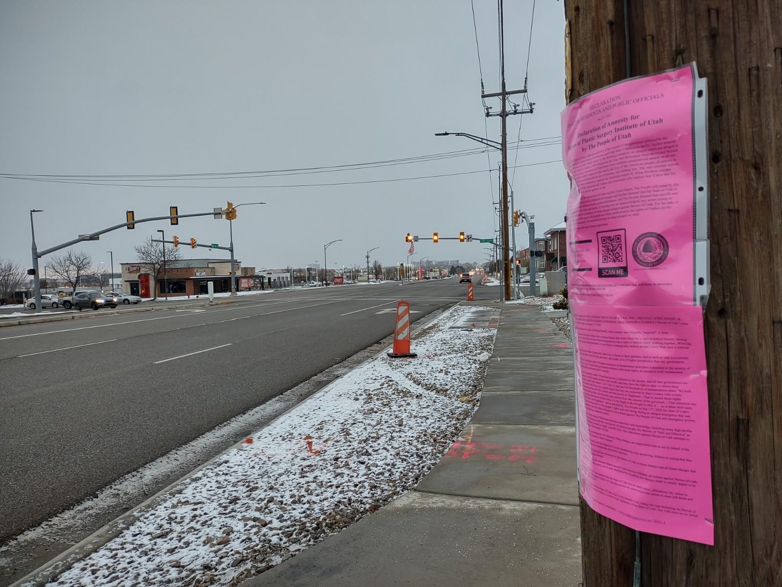 Photos of the Declaration of Amnesty Around the State - Defending Utah